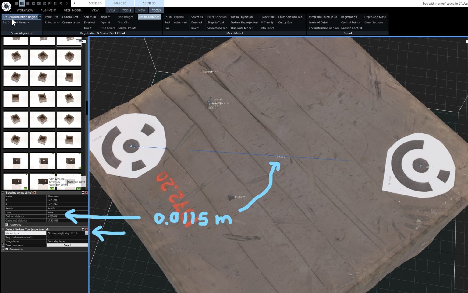 Reality capture markers – PhotoRobot