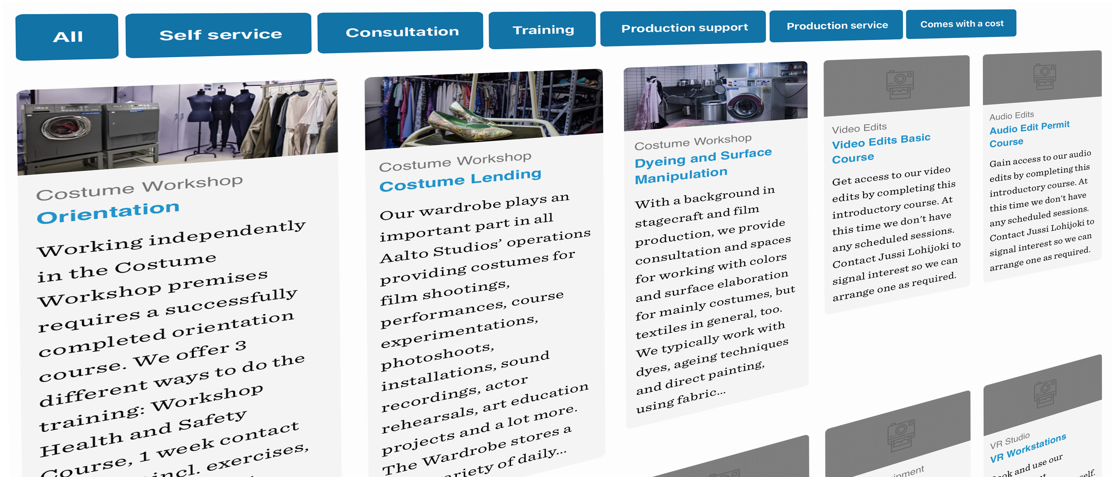 Guide to Aalto Studios Products – Aalto Studios at Aalto University