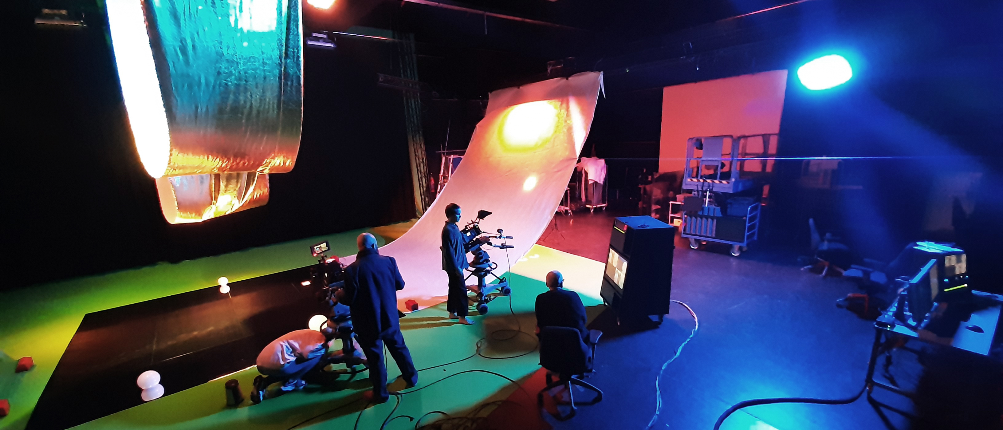 Multi Camera Shoot in a Large Studio – Aalto Studios at Aalto University