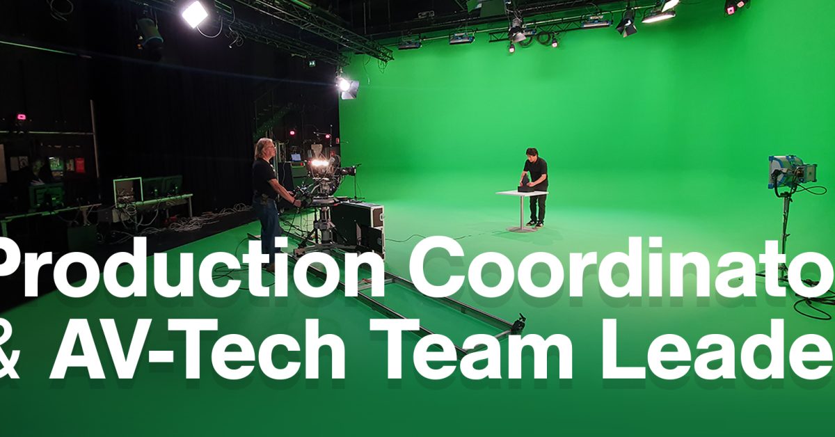 Job opportunities: Production coordinator & AV tech team leader – Aalto ...